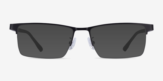 Ceylan Rectangle Black Glasses for Men | Eyebuydirect