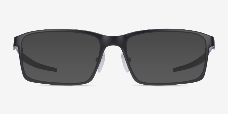 Oakley Base Plane - Rectangle Satin Black Frame Glasses For Men ...