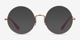 Ray-Ban RB6392 - Round Bronze Frame Glasses For Women | Eyebuydirect