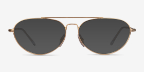 Ray-Ban RB6454 - Aviator Gold Frame Eyeglasses | Eyebuydirect