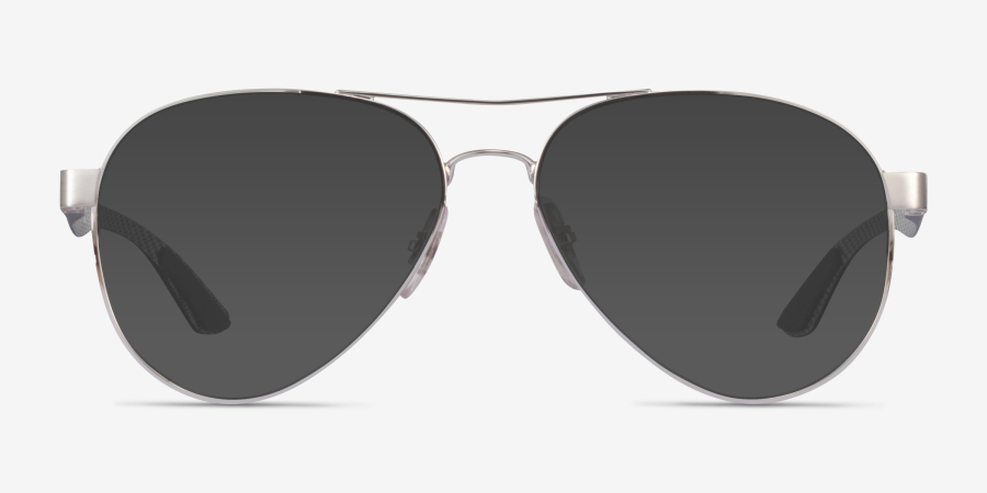 Ray-Ban RB8420 - Aviator Silver Frame Eyeglasses | Eyebuydirect Canada
