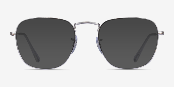 Ray-Ban RB3857V - Square Silver Frame Eyeglasses | Eyebuydirect