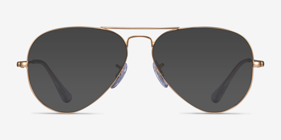 Ray-Ban Aviator Metal II - Aviator Legend Gold Frame Eyeglasses ...