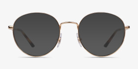 Ray-Ban RB3681V - Round Arista Frame Eyeglasses | Eyebuydirect