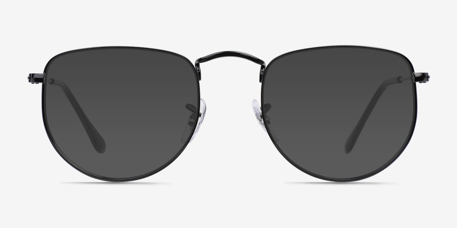 Ray-Ban RB3958V Elon - Geometric Black Frame Eyeglasses | Eyebuydirect ...