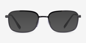 Ray-Ban RB6495 - Rectangle Black Frame Eyeglasses | Eyebuydirect