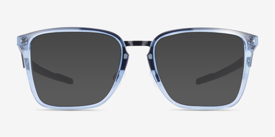 Oakley Cognitive - Square Transparent Blue Frame Eyeglasses ...