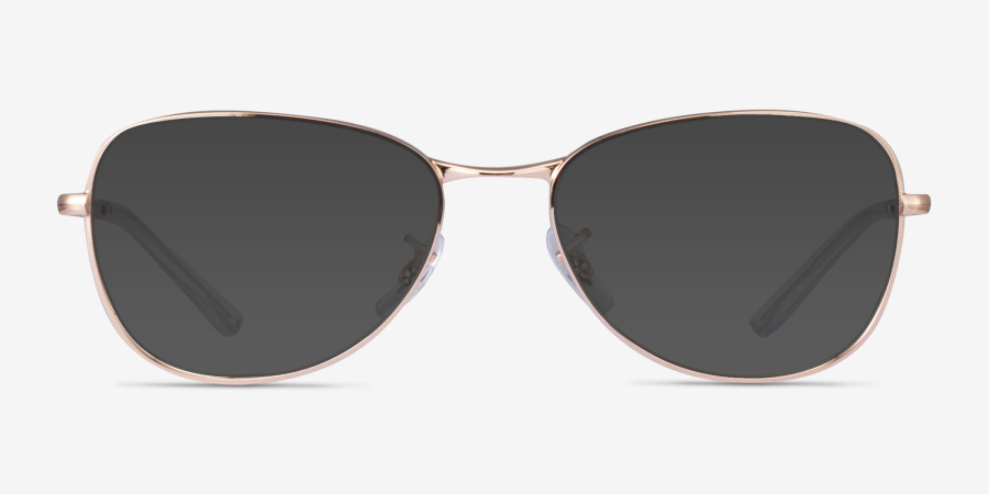 Ray-Ban RB3733V - Cat Eye Rose Gold Frame Eyeglasses | Eyebuydirect Canada