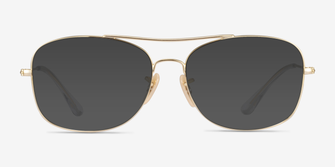 Ray-Ban RB6499 - Aviator Gold Frame Eyeglasses | Eyebuydirect