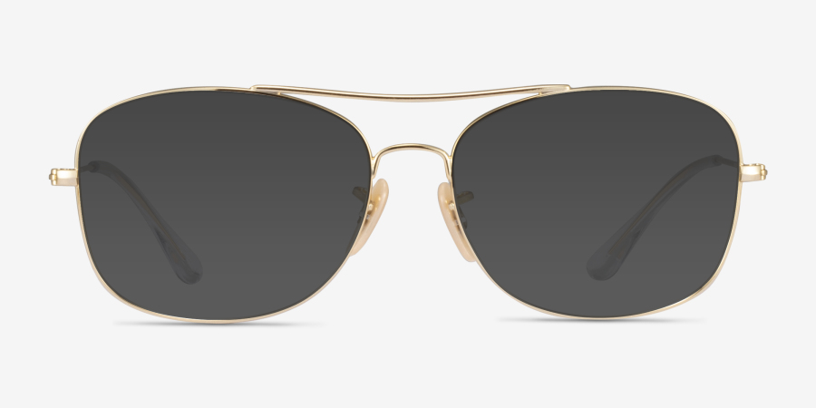 Ray-Ban RB6499 - Aviator Gold Frame Eyeglasses | Eyebuydirect Canada