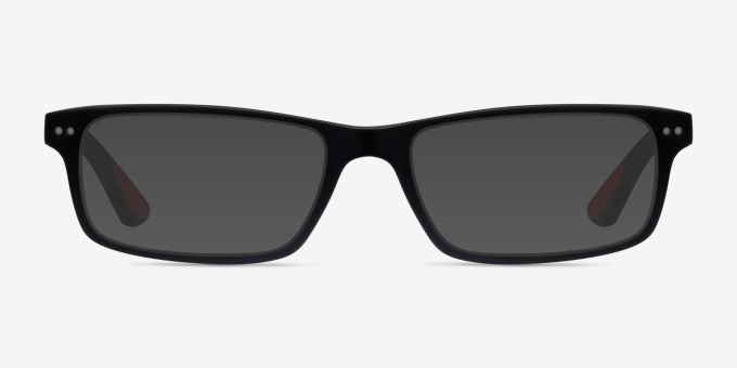 Ray-Ban RB5277 - Rectangle Matte Black Frame Eyeglasses | Eyebuydirect ...