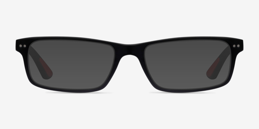 Ray-Ban RB5277 - Rectangle Matte Black Frame Eyeglasses | Eyebuydirect