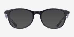 Ray-Ban RB5356 - Square Black Frame Eyeglasses | Eyebuydirect