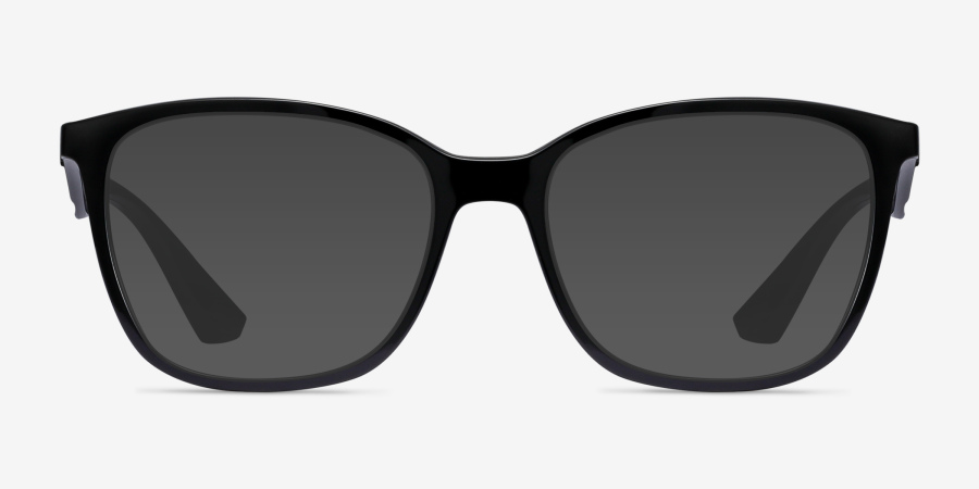 Ray-Ban RB7066 - Square Black Frame Eyeglasses | Eyebuydirect Canada