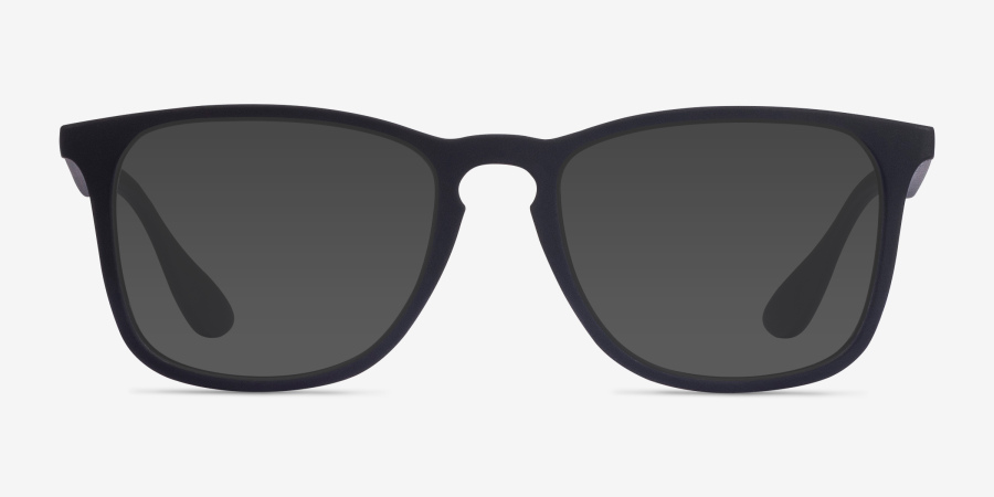 Ray-Ban RB7074 - Rectangle Black Frame Eyeglasses | Eyebuydirect