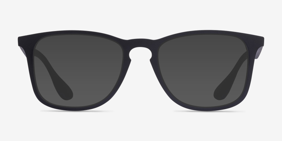 Ray-Ban RB7074 - Rectangle Black Frame Eyeglasses | Eyebuydirect