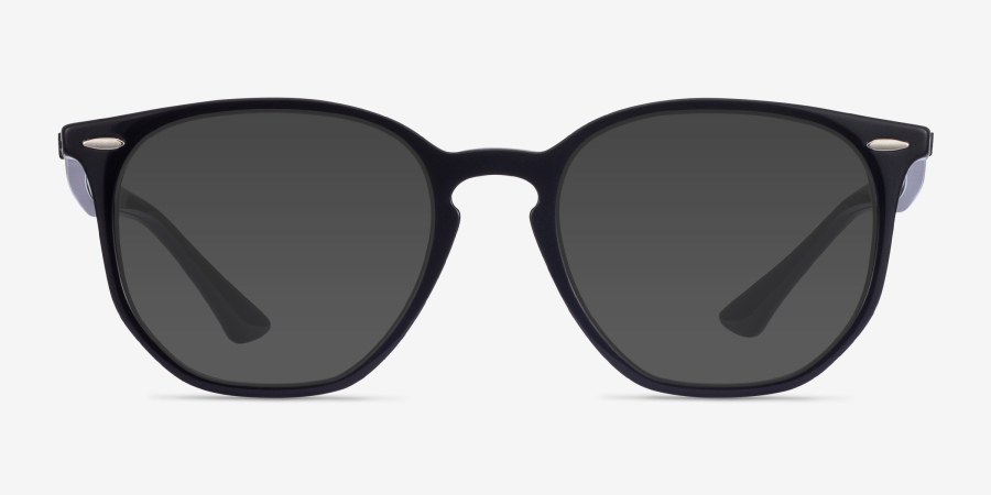 Ray-Ban RB7151 - Square Black Frame Eyeglasses | Eyebuydirect Canada