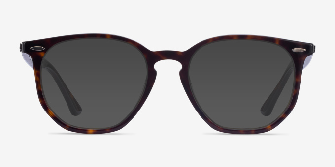 Ray-Ban RB7151 - Square Tortoise Frame Eyeglasses | Eyebuydirect