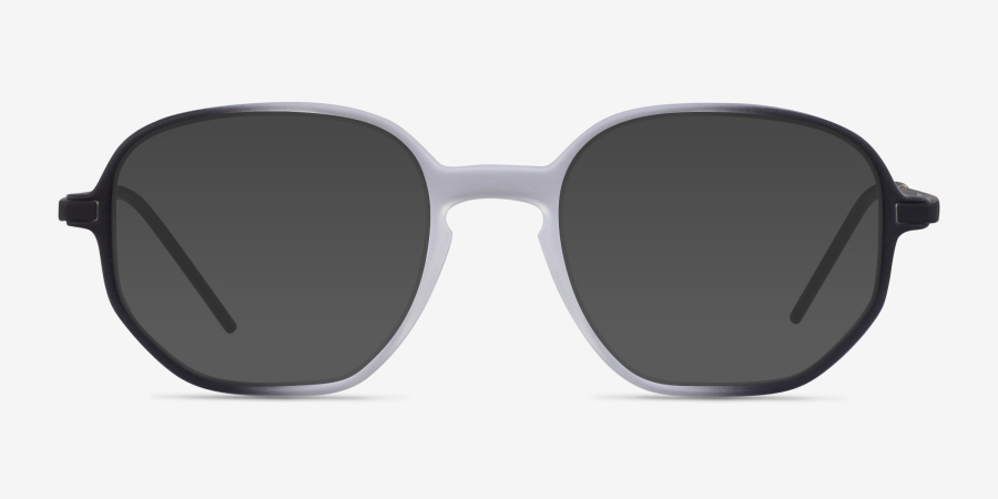 Ray-Ban RB7152 - Geometric Clear Black Frame Eyeglasses | Eyebuydirect