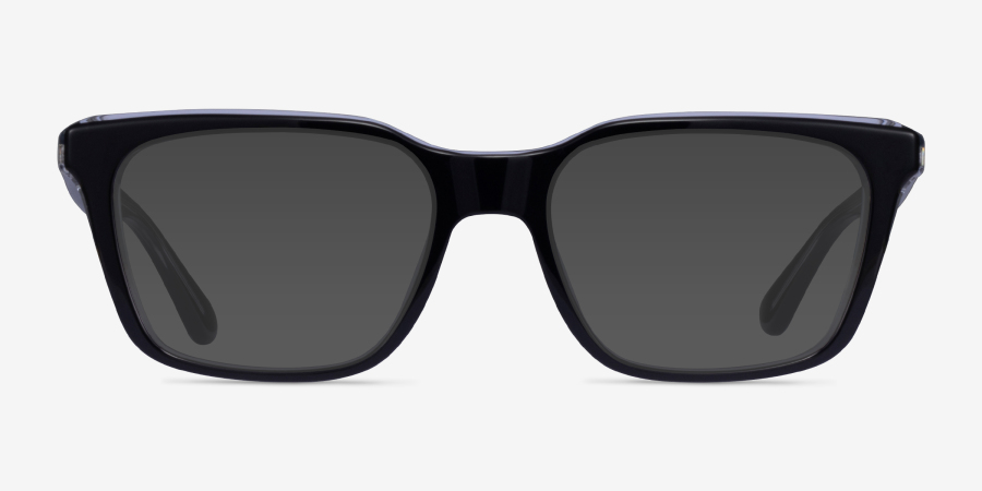 Ray-Ban RB5391 - Rectangle Black Clear Frame Eyeglasses | Eyebuydirect