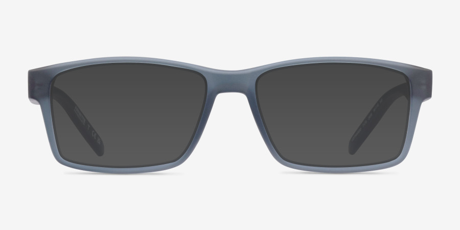 ARNETTE Leonardo - Rectangle Matte Blue Frame Eyeglasses | Eyebuydirect ...