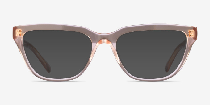 Vogue Eyewear VO5443 - Cat Eye Light Peach Frame Glasses For Women ...