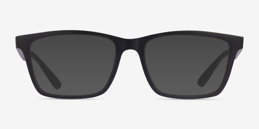 Ray-Ban RB7025 - Rectangle Matte Black Frame Eyeglasses | Eyebuydirect ...
