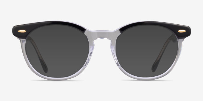 Ray-Ban RB5598 Eagleeye - Round Black Frame Eyeglasses | Eyebuydirect ...