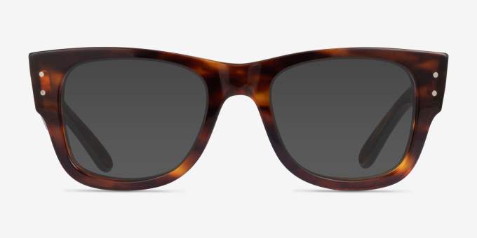 Ray-Ban RB0840V - Wayfarer Striped Tortoise Frame Eyeglasses | Eyebuydirect