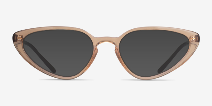 Ray-Ban RB7188 - Cat Eye Light Brown Frame Glasses For Women | Eyebuydirect