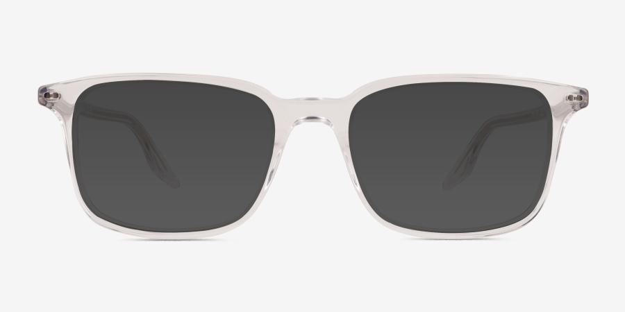 Ray-Ban RB5421 - Rectangle Clear Frame Eyeglasses | Eyebuydirect