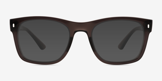 Ray-Ban RB7228 - Wayfarer Dark Gray Frame Eyeglasses | Eyebuydirect Canada