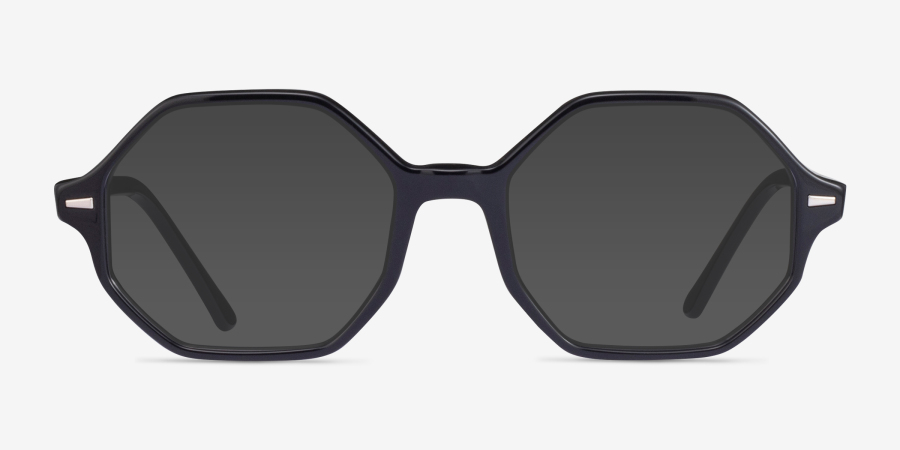 Ray-Ban RB5472 Britt - Square Black Frame Eyeglasses | Eyebuydirect Canada
