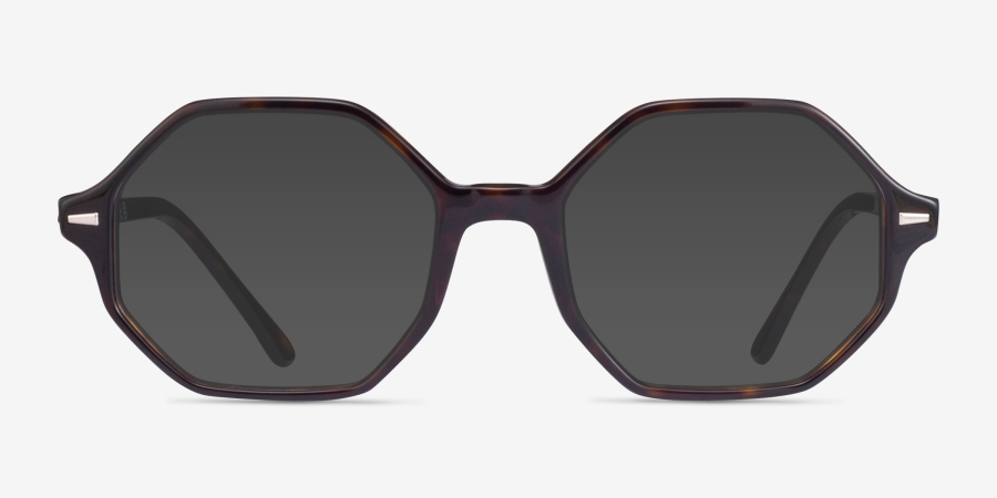 Ray-Ban RB5472 Britt - Square Tortoise Frame Eyeglasses | Eyebuydirect ...