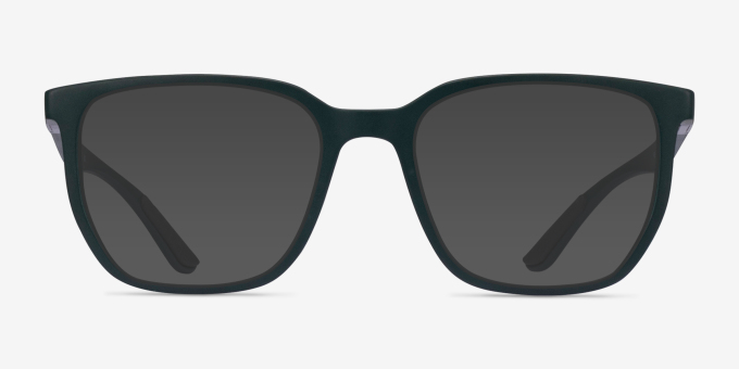 Ray-Ban RB7235 Liteforce - Square Matte Dark Green Frame Eyeglasses ...