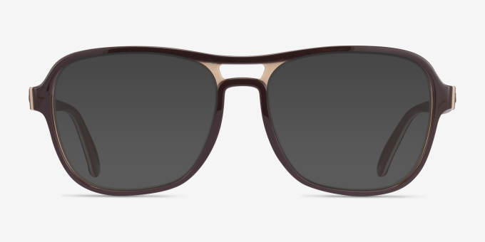 Ray-Ban RB4356V Stateside - Aviator Brown Frame Eyeglasses | Eyebuydirect