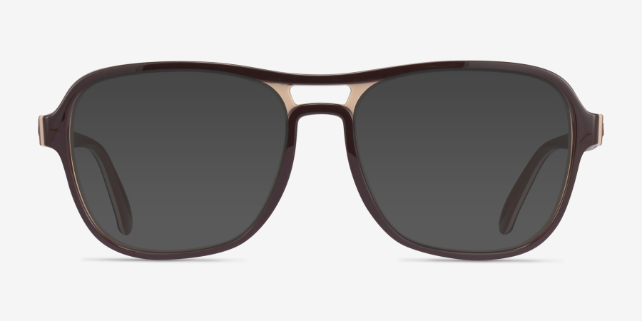 Ray-Ban RB4356V Stateside - Aviator Brown Frame Eyeglasses | Eyebuydirect