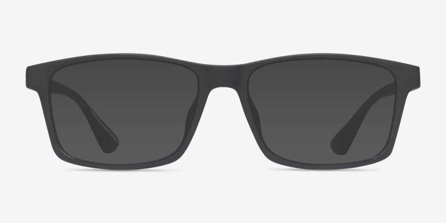 Armani Exchange AX3083U - Rectangle Matte Gray Frame Eyeglasses ...