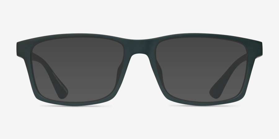 Armani Exchange AX3083U - Rectangle Matte Green Frame Eyeglasses ...