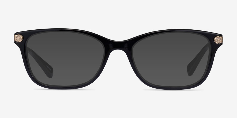 Coach HC6142 - Cat Eye Black Frame Glasses For Women | Eyebuydirect