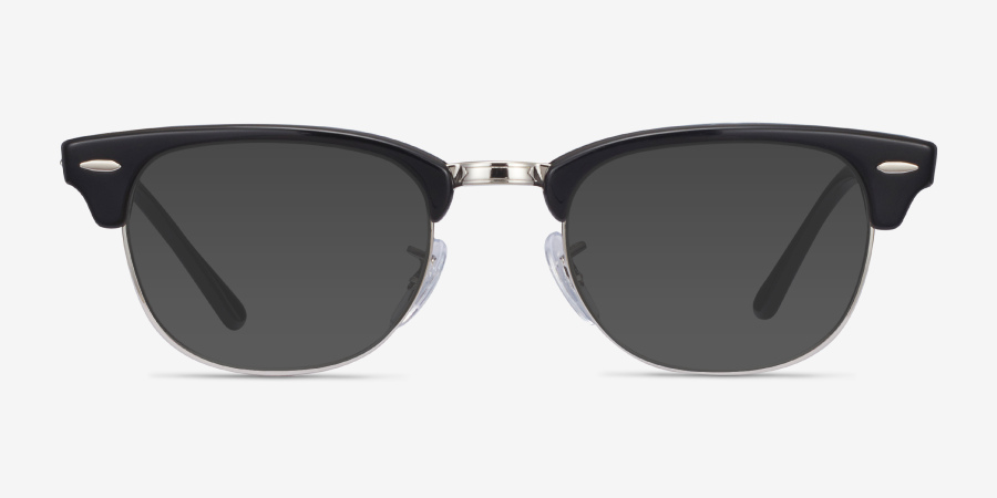 Ray-Ban RB5154 Clubmaster - Browline Black Frame Eyeglasses | Eyebuydirect