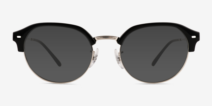 Ray-Ban RB7229 - Browline Black Frame Eyeglasses | Eyebuydirect Canada