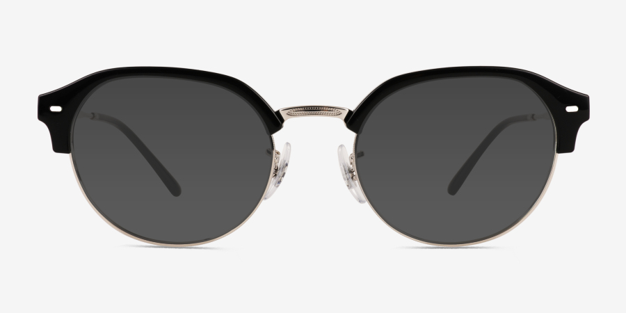 Ray-Ban RB7229 - Browline Black Frame Eyeglasses | Eyebuydirect