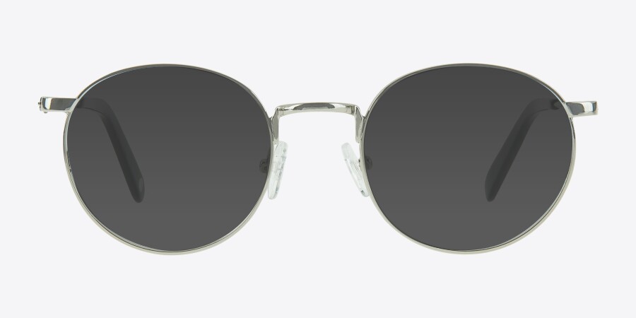 Circus Round Silver Full Rim Eyeglasses | Eyebuydirect