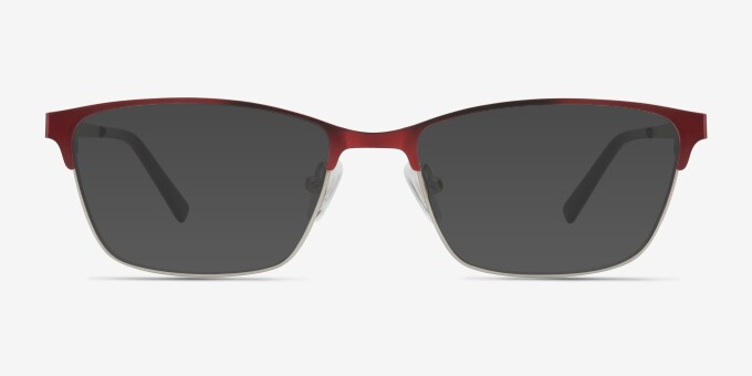 Cascade - Sleeky Sophisticated Ruby-Red Frames | Eyebuydirect