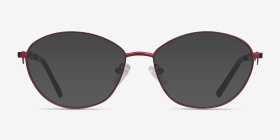 Helix - Intricate Red Metallic Eyeglasses | Eyebuydirect