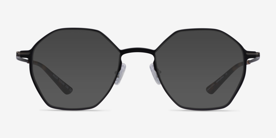 Alloy Geometric Black Full Rim Eyeglasses | Eyebuydirect
