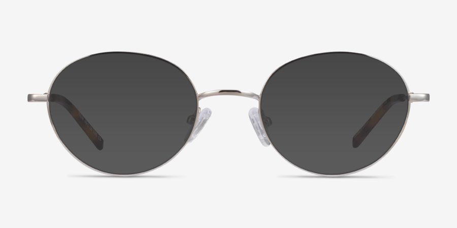 Film Oval Silver Full Rim Eyeglasses | Eyebuydirect