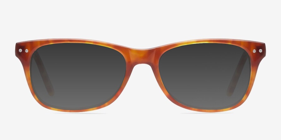 Manni Rectangle Brown & Tortoise Glasses for Women | Eyebuydirect