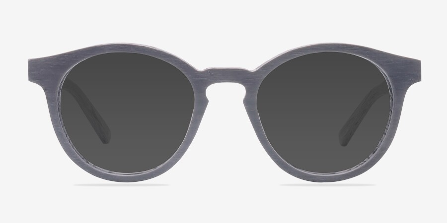 Breeze Round Gray Full Rim Eyeglasses | Eyebuydirect Canada